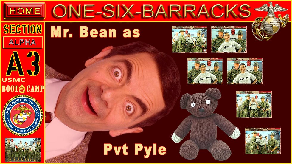 OSB Section ALPHA A3 USMC Bootcamp Grunts: Pvt Pyle